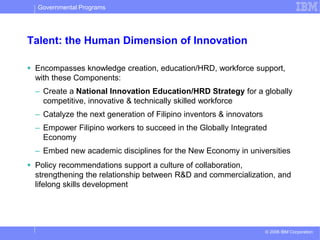 Elements of National Innovation Strategy | PDF | Business | Business ...