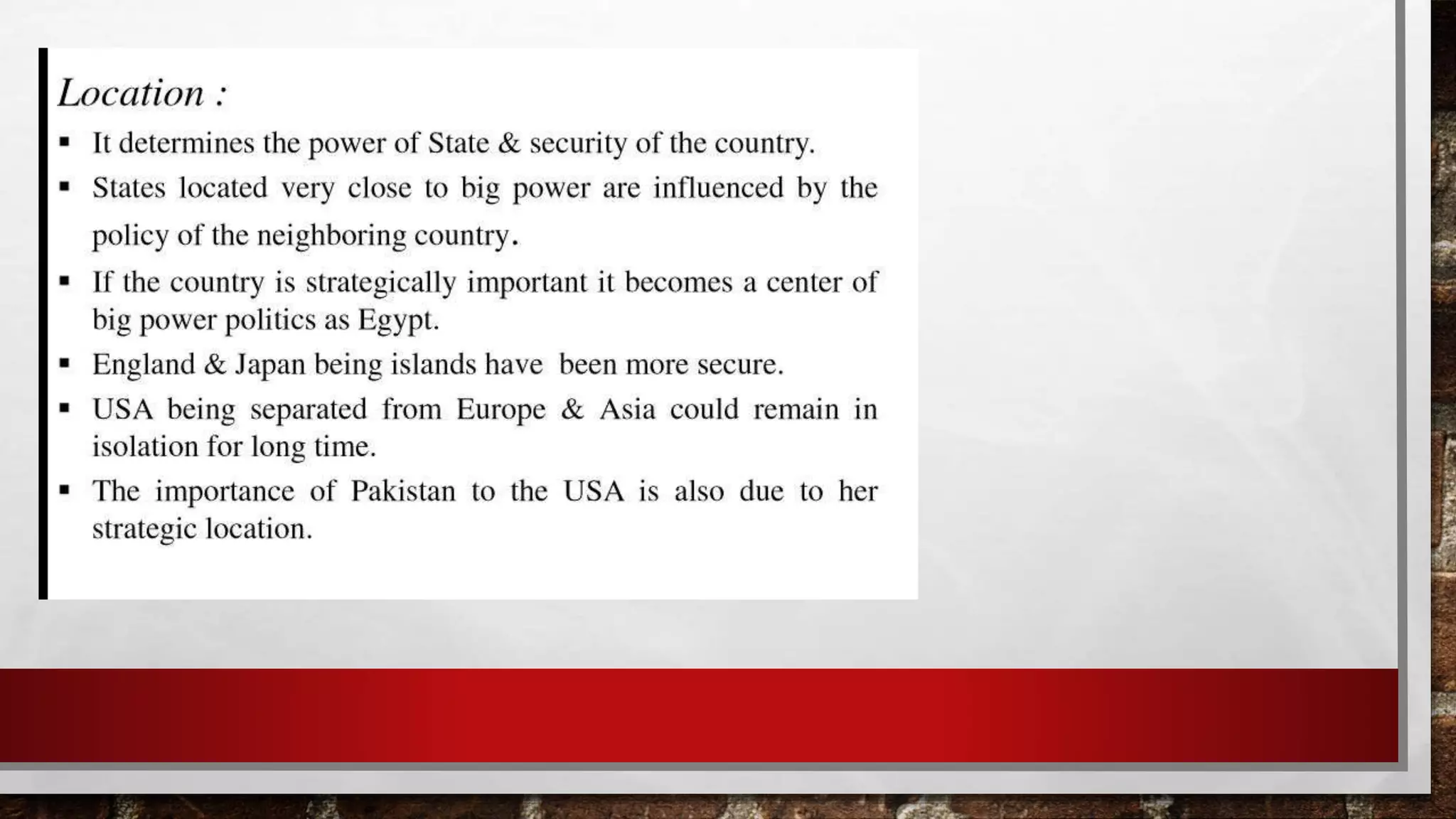 Elements Of National Power | PPTX