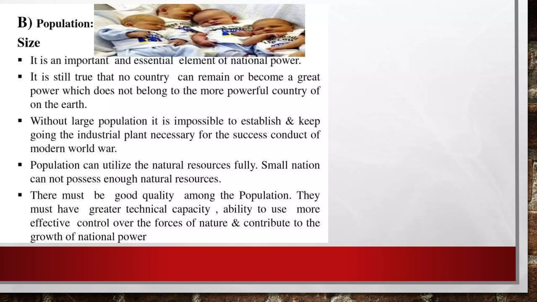 Elements Of National Power | PPTX