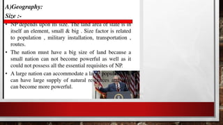 Elements Of National Power | PPTX