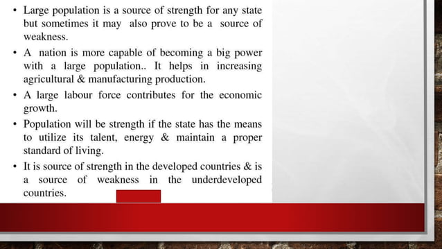 Elements Of National Power | PPT