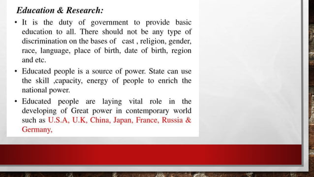 Elements Of National Power | PPTX