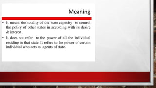 Elements Of National Power | PPTX