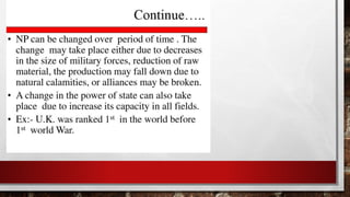 Elements Of National Power | PPTX