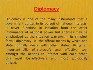 Elements of national security by Abid Hussain | PPTX