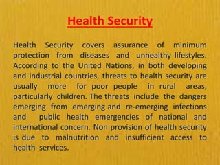 Elements of national security by Abid Hussain | PPTX