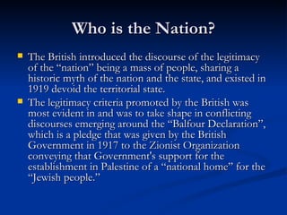 Elements of nationhood | PPT