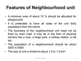 Elements of Neighbourhood_Building and Town Planning | PPT
