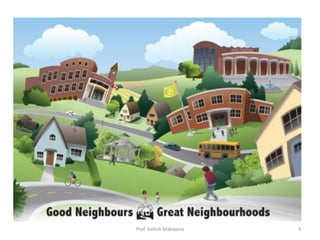 Elements of Neighbourhood_Building and Town Planning | PDF