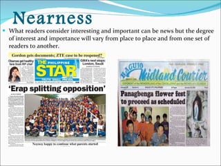 Elements of news | PPT