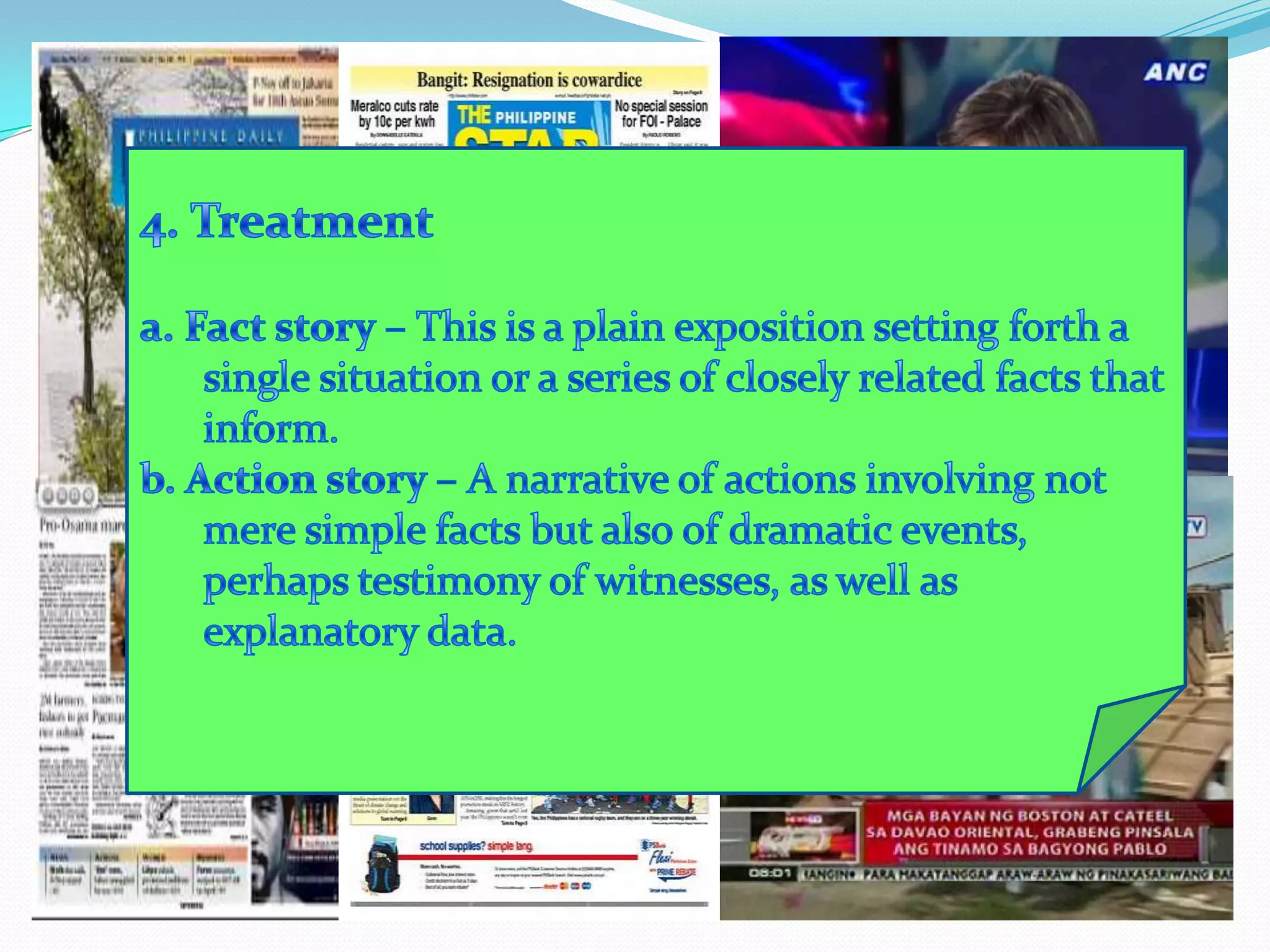 Elements of news | PPTX