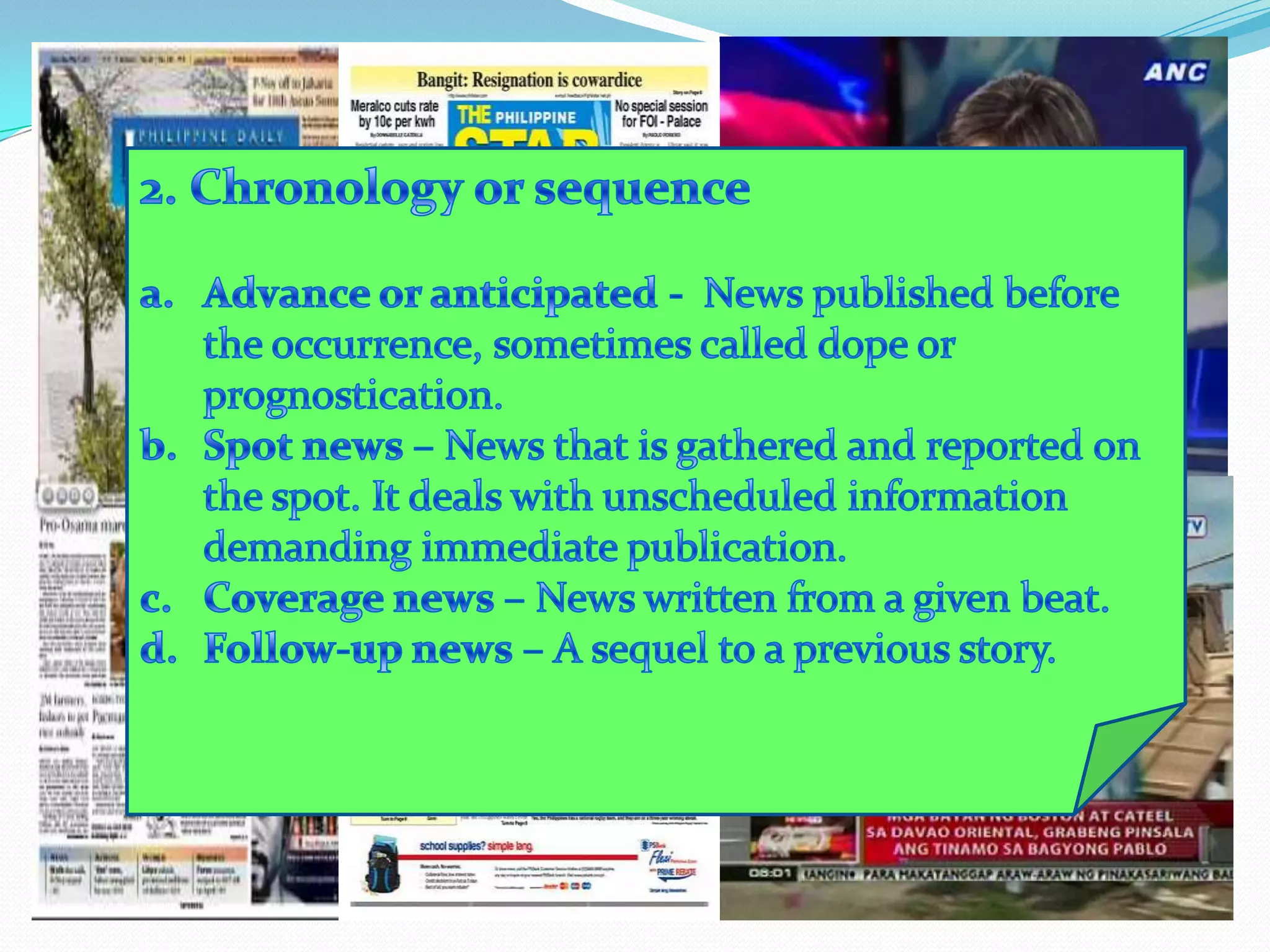 Elements of news | PPTX