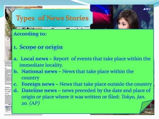 Elements of news | PPTX