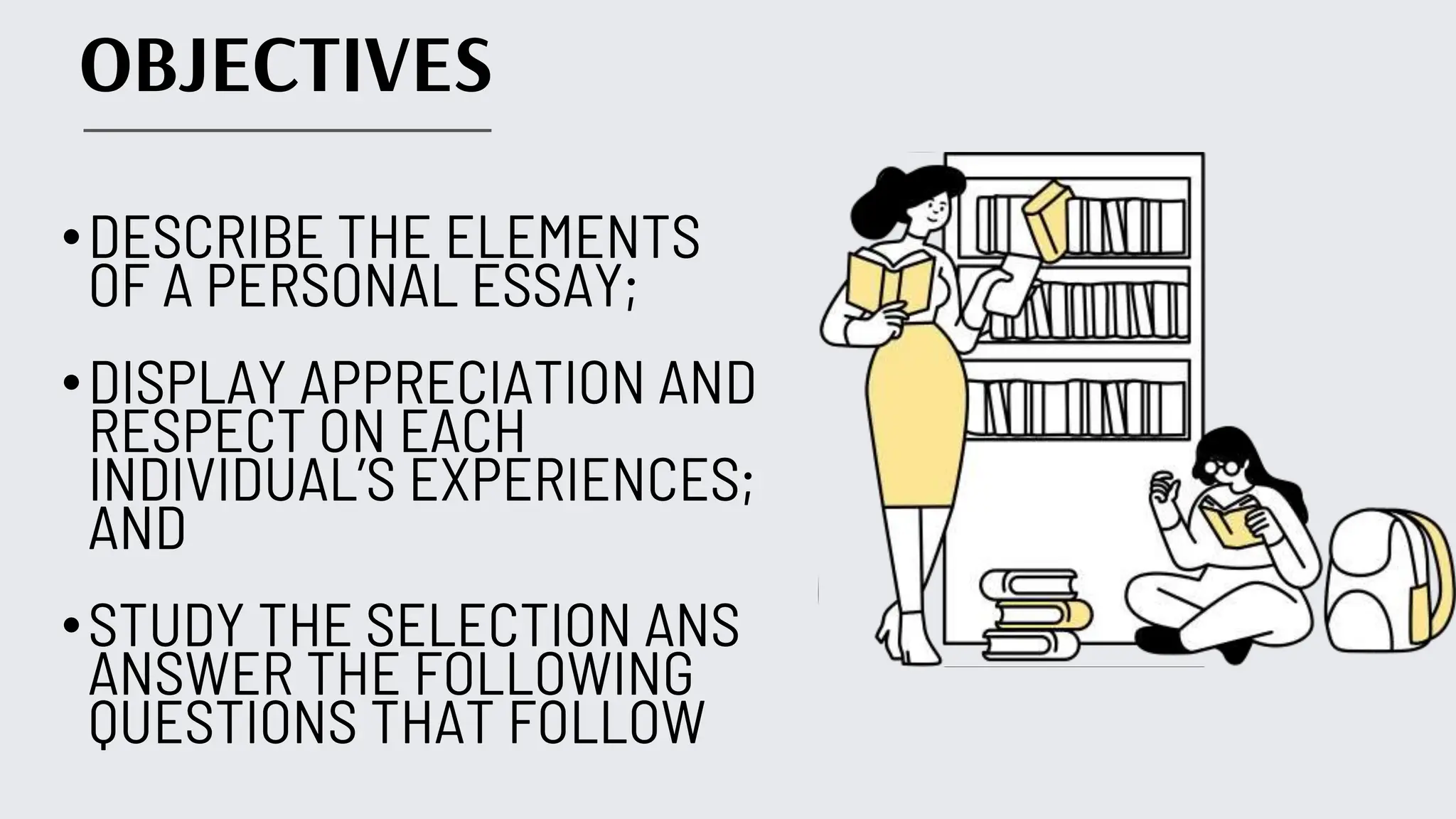 FEATURES/ELEMENTS OF PERSONAL ESSAY.pptx