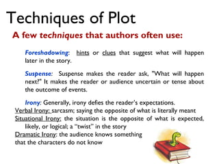 Elements of Plot 2 | PPT