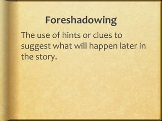 Elements of plot | PPTX