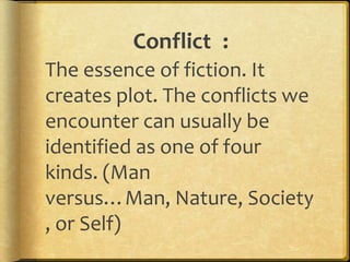 Elements of plot | PPTX