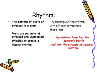 Elements of Poetry | PPT