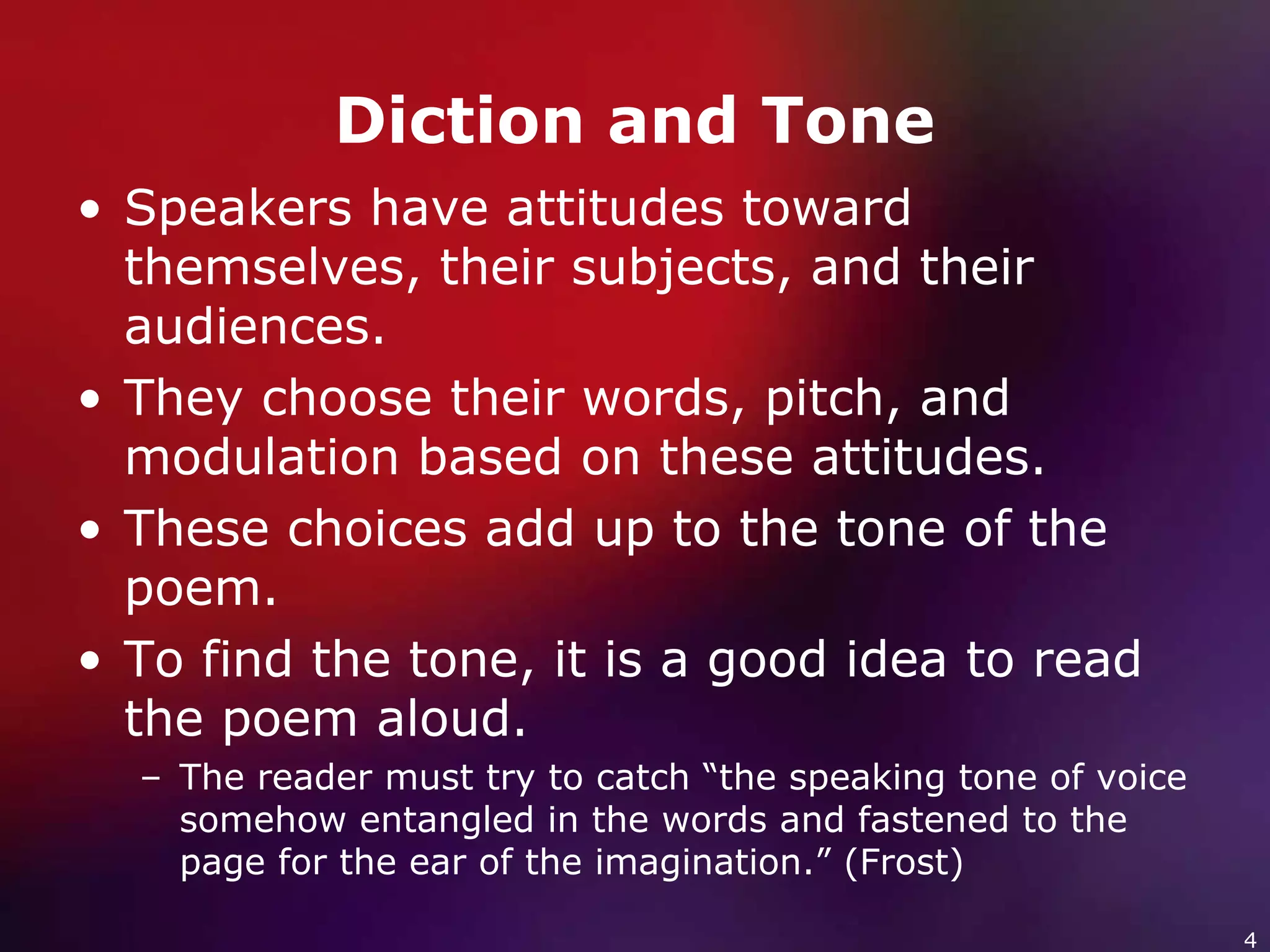 Elements of poetry | PPT