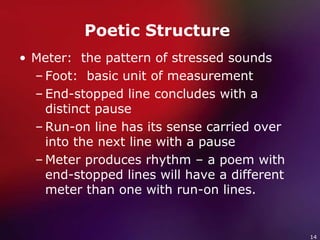 Elements of poetry | PPT