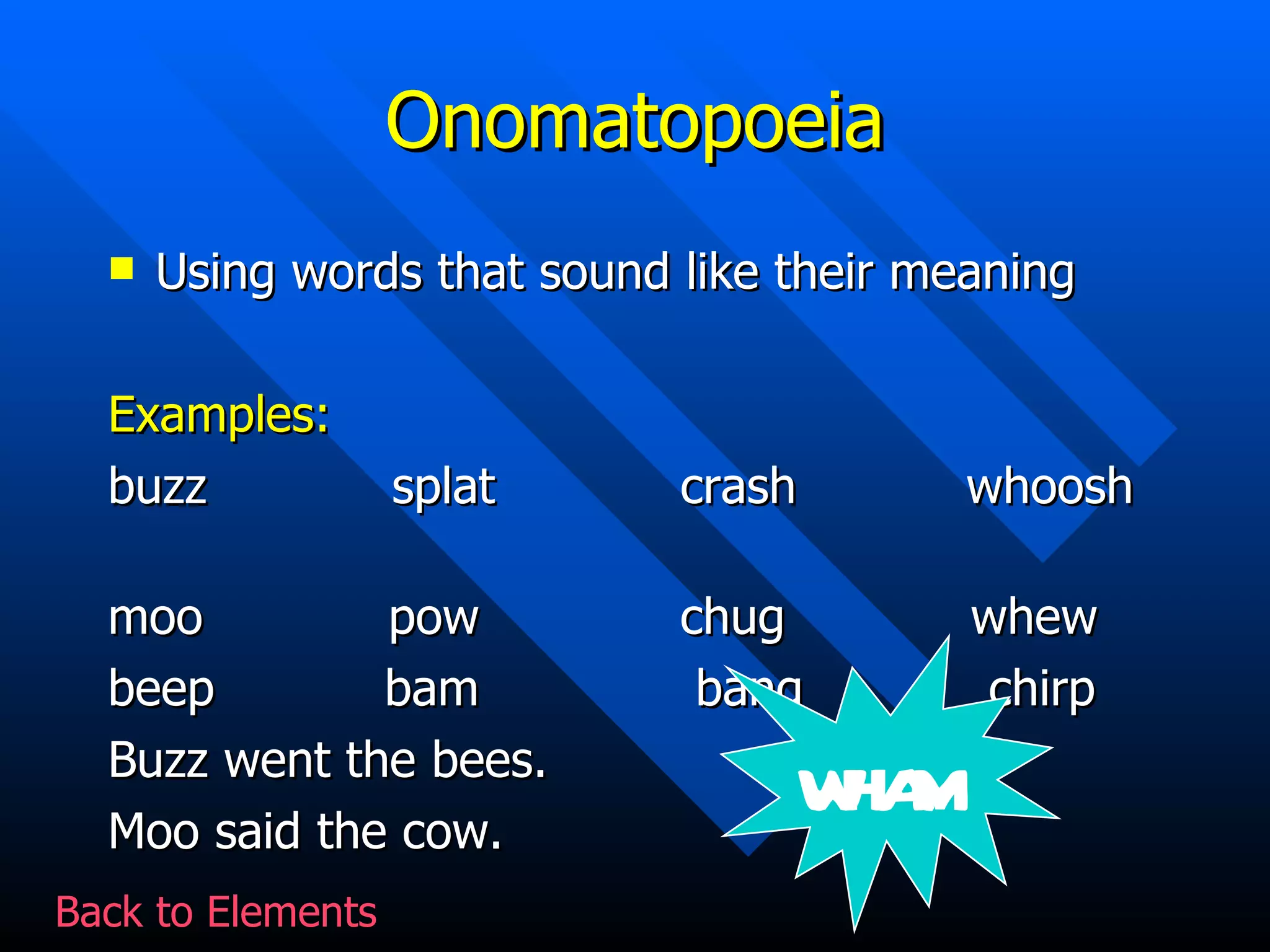 Elements of poetry | PPT
