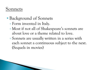 Elements of poetry | PPT
