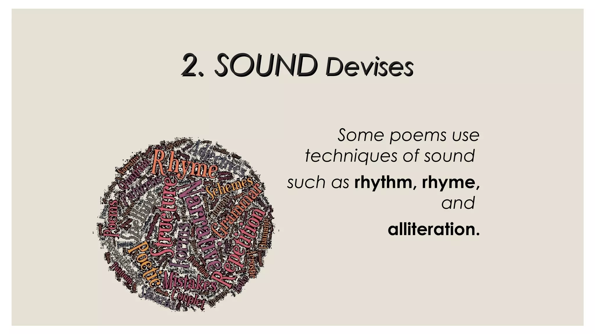 Elements of Poetry | PPT