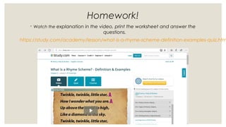 Elements of Poetry | PPT