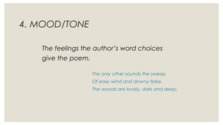 Elements of Poetry | PPT