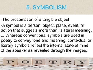 Elements of poetry | PPTX