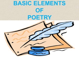 Elements of poetry | PPTX