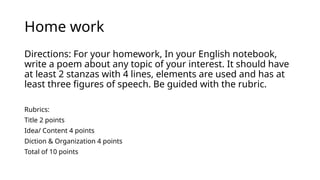 Elements of Poetry (9 elements of poetry) .pptx
