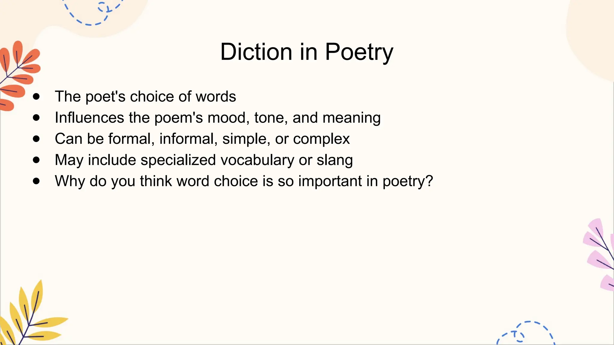 ELEMENTS OF POETRY.pptx Grade 7 English 7 MATATAG Curriculum | PPTX