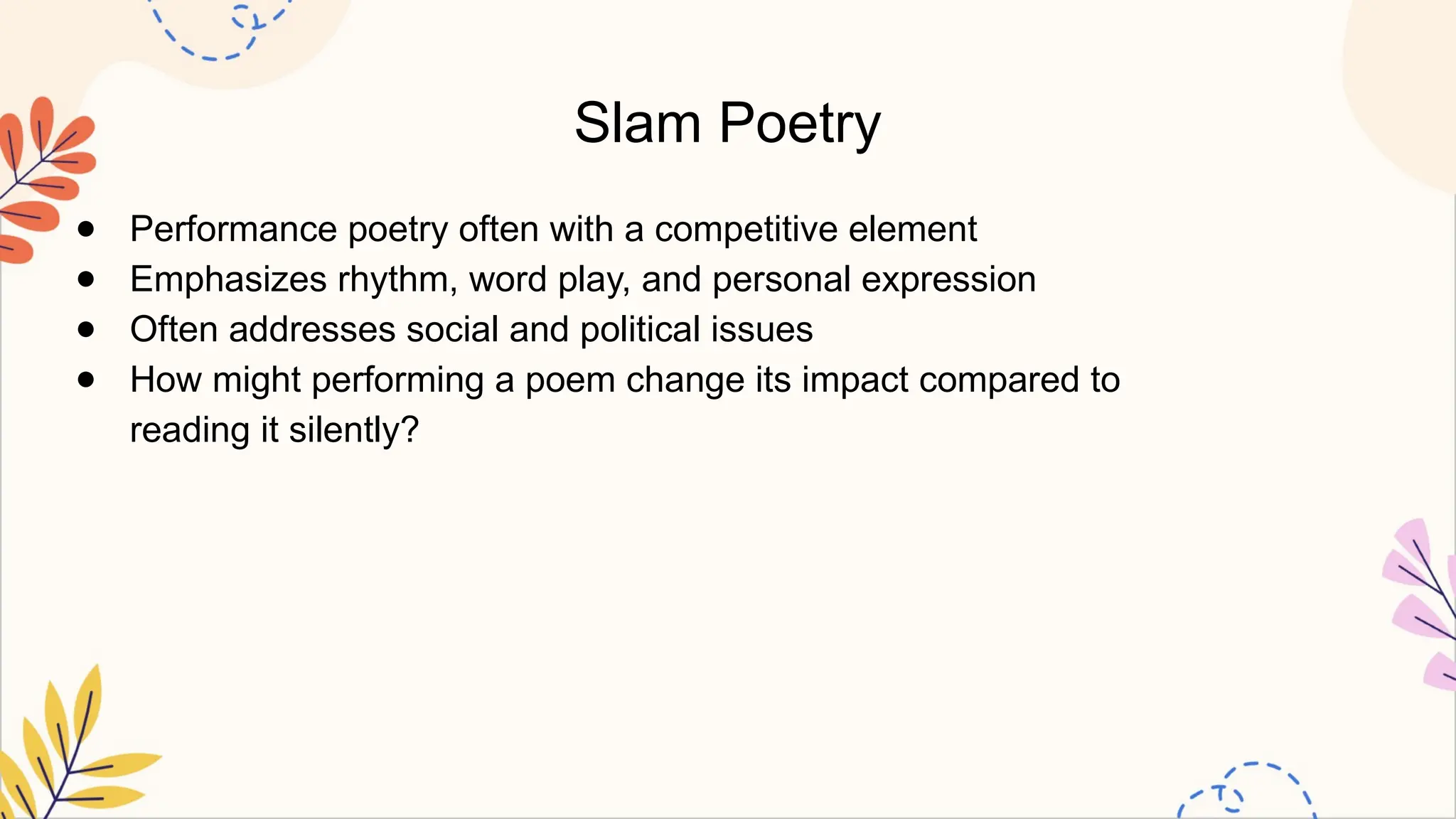 ELEMENTS OF POETRY.pptx Grade 7 English 7 MATATAG Curriculum | PPTX