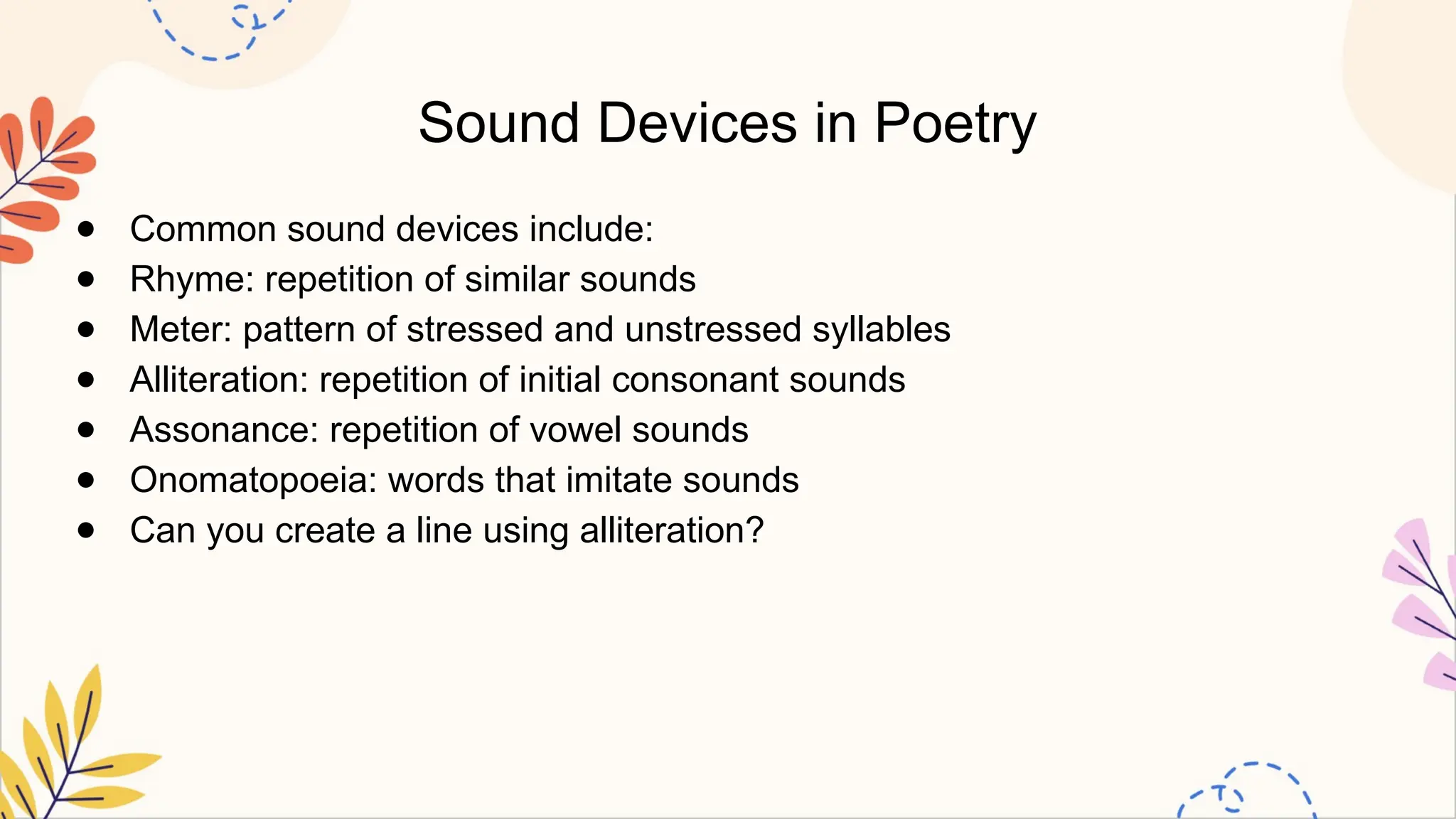 ELEMENTS OF POETRY.pptx Grade 7 English 7 MATATAG Curriculum | PPTX