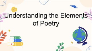 ELEMENTS OF POETRY.pptx Grade 7 English 7 MATATAG Curriculum | PPTX