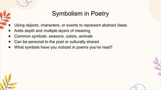 ELEMENTS OF POETRY.pptx Grade 7 English 7 MATATAG Curriculum | PPTX
