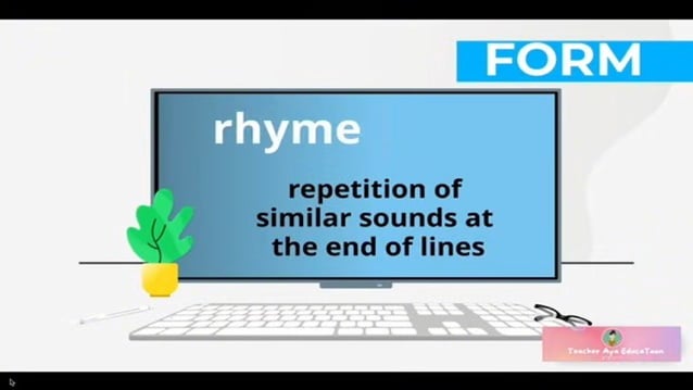 Elements of Poetry - lesson 1.pptx- grade 7 | PPTX