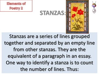 Elements of poetry 2 | PPTX | Poetry | Books and Literature
