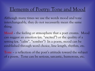 elements_of_poetry G8.ppt poetry grade 7 american | PPT