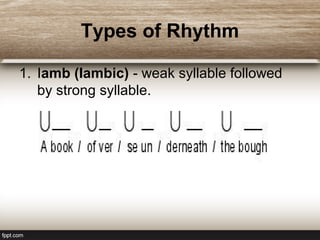 Elements of Poetry | PPT