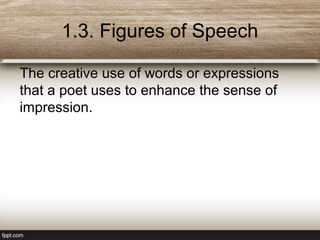 Elements of Poetry | PPT