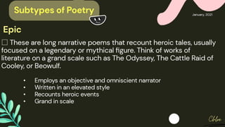 Elements of poetry structure of poetry | PPT