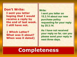 Elements of powerful writing | PPT