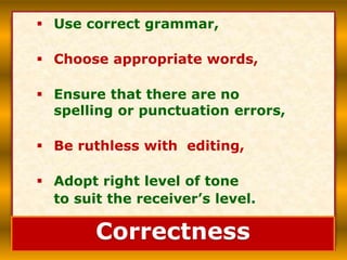 Elements of powerful writing | PPT