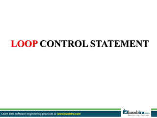 Elements of programming | PPTX