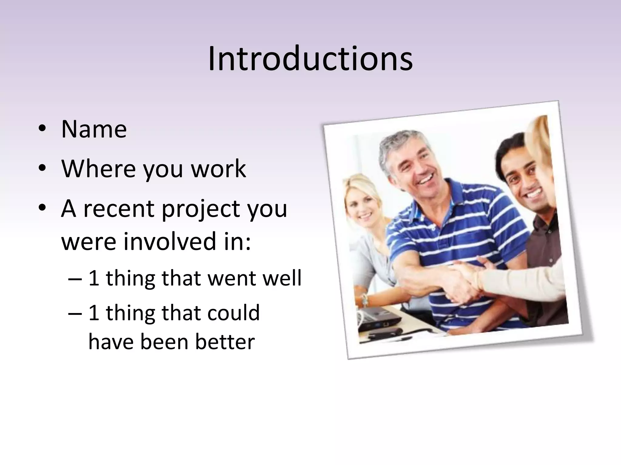 Elements of Project Management | PPTX