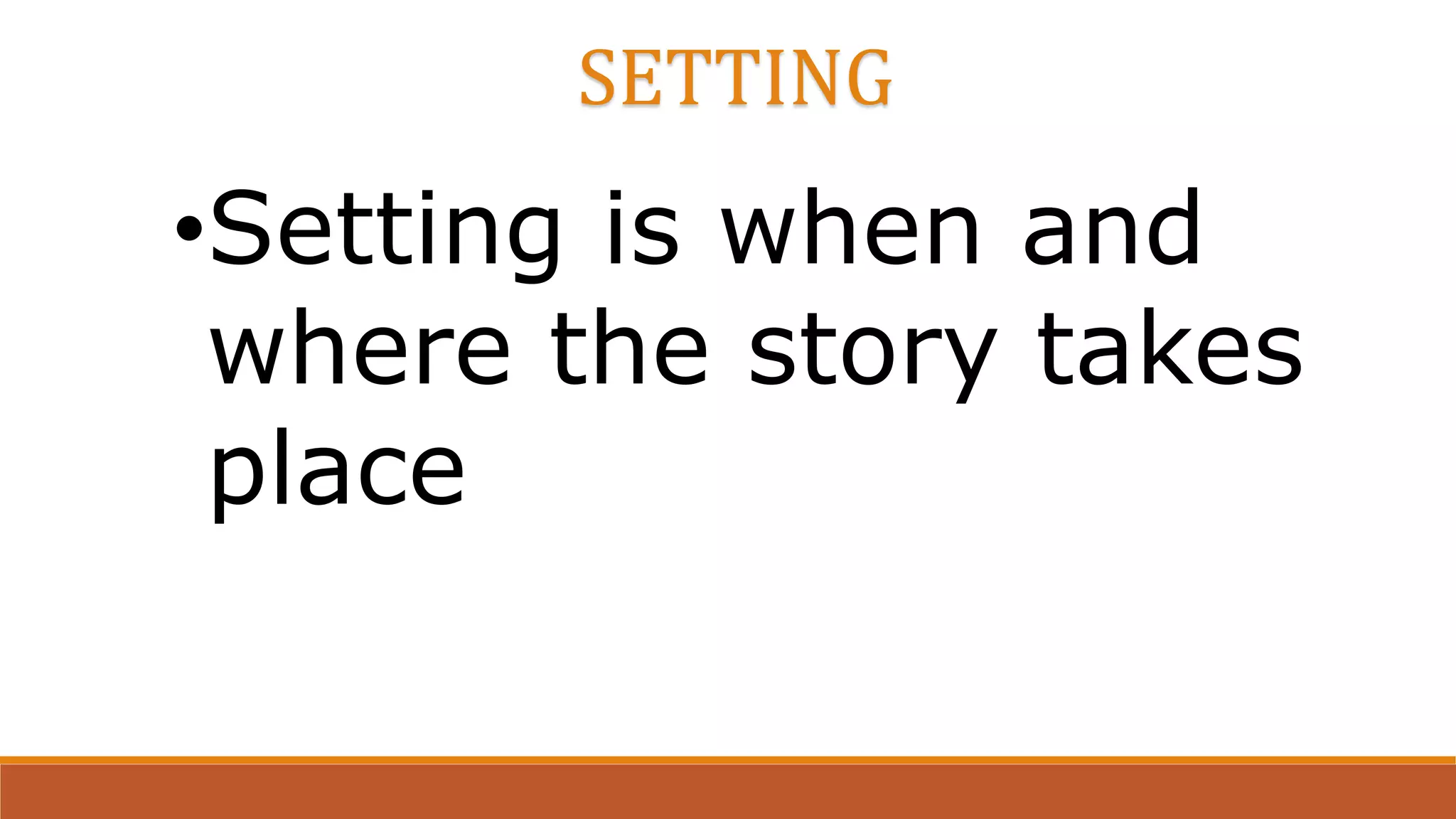 Elements of prose | PPTX