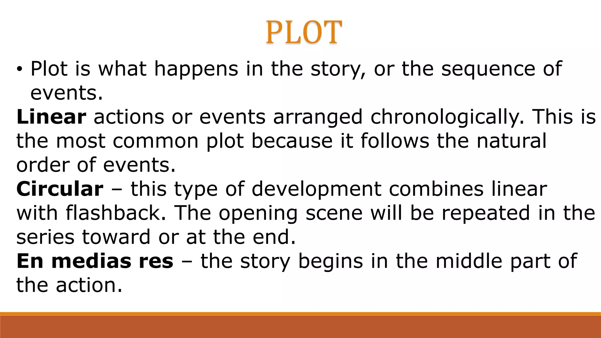 Elements of prose | PPTX