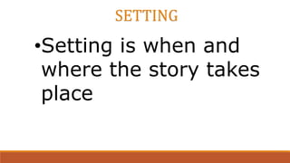 Elements of prose | PPTX